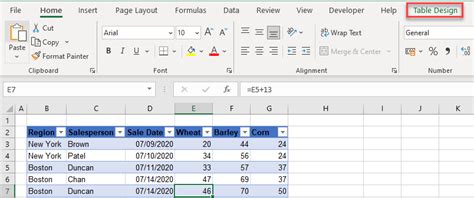 How To Use Table Tools In Excel Automate Excel