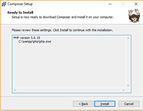 Install Composer On Windows With XAMPP