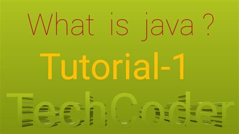 what is java java programming tutorial 1 youtube