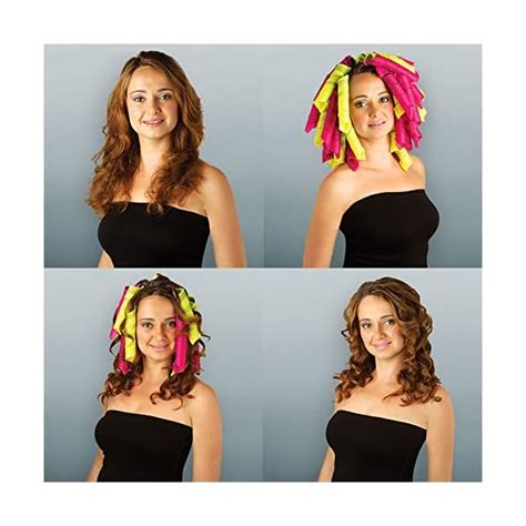 Curlformers Hair Curlers Barrel Curls Styling Kit 30 No Heat Hair Curlers And 2 Styling Hooks