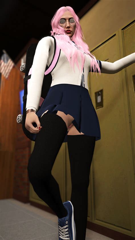 Rule 34 Backpack Erin Cox Glasses Grand Theft Auto Grand Theft Auto Online Grand Theft Auto V