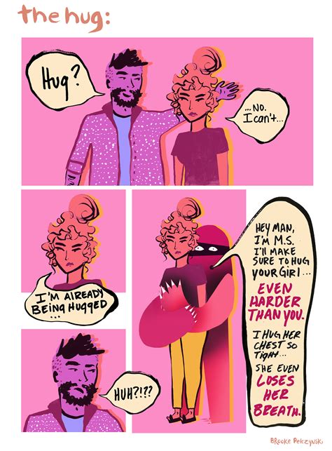 The Hug By Brooke Pelczynski · September 2 2018 Brooke Imagines Her Ms As An Invisible Person