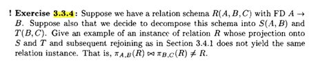 solved suppose we have a relation schema r a b c with fd