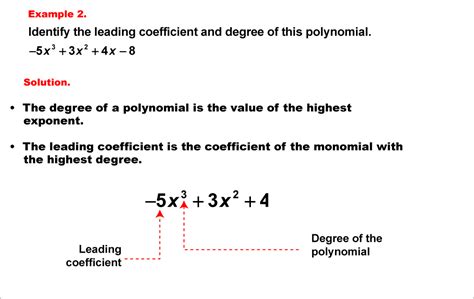 illustrated math dictionary polynomial functions example set 19 media4math
