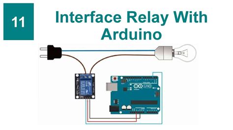 interface relay with arduino tutorial 11 proteus simulation youtube