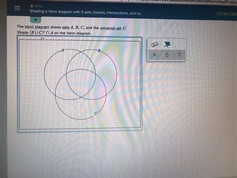 solved sets constructing a venn diagram with 3 sets to solve