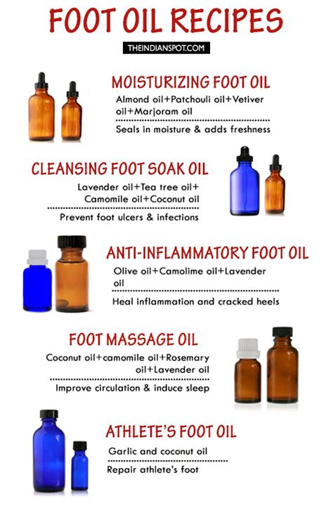 Pamper Your Feet With Homemade Foot Oil Recipes The Indian Spot