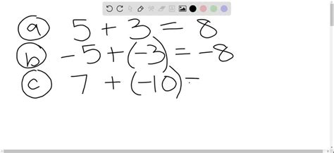 solved a is the sum of two positive integers always positive b is the sum of two negative