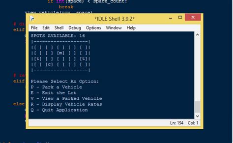 simple parking system using python with source code sourcecodester