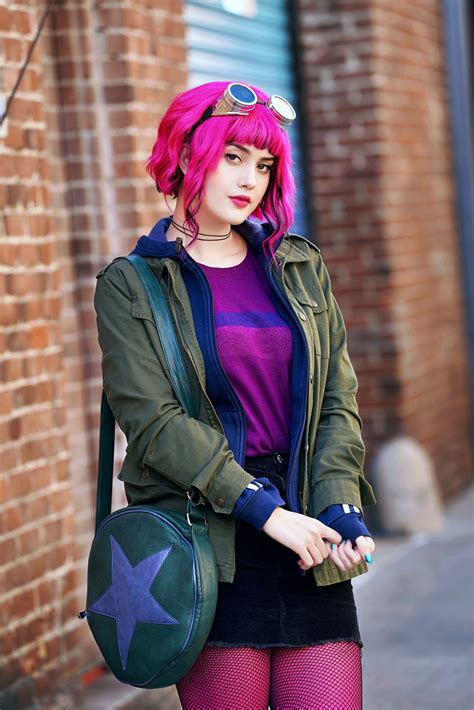Ramona Pink Scott Pilgrim Vs The World Candylion Cosplay Etsy Canada