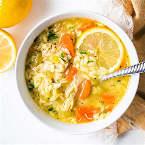 Lemon Chicken Orzo Soup Life Love And Good Food