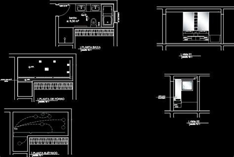 Bathroom Of Housing DWG Block For AutoCAD Designs CAD
