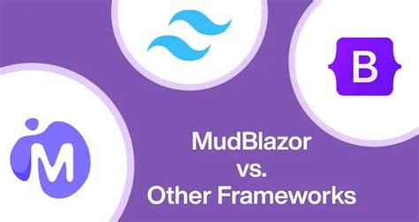 mudblazor blazor component library vs other frameworks