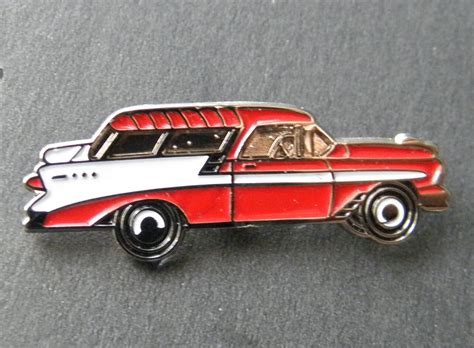Chevrolet Chevy Nomad 1956 Lapel Pin Badge 58 Inch Ebay