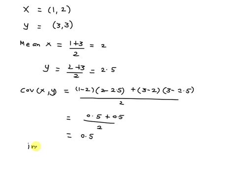 SOLVED How To Calculate Mahalanobis Distance With 2 Variables Let S