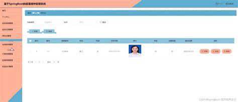 springboot java php node python基于springboot的疫苗接种管理系统【计算机毕设】 csdn博客