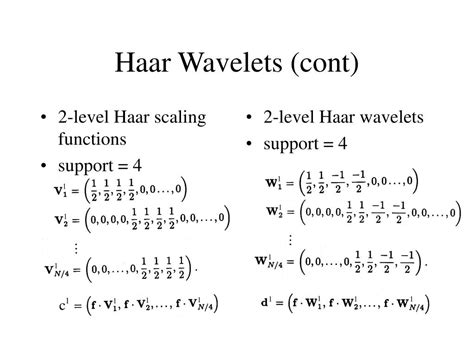 ppt haar wavelets powerpoint presentation free download id 5091577