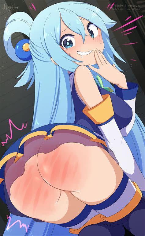 Rule 34 1girls Aqua Konosuba Ass Blush Boots Female Female Only Kono Subarashii Sekai Ni