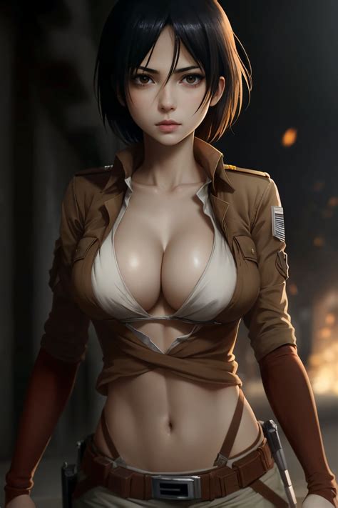 Mikasa Ackerman Shingeki No Kyojin Aibooru