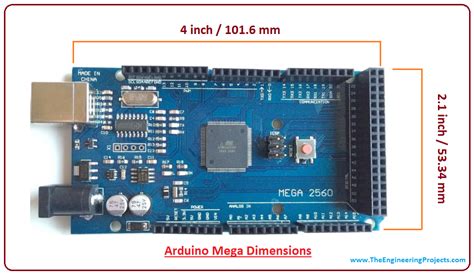 Introduction To Arduino Mega 2560 The Engineering Projects