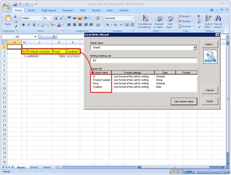 Excel Excel Write Wizard