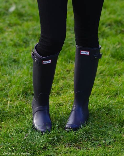 My Hunter Welliesrain Boots Collection Raindrops Of Sapphire Wellies Rain Boots Hunter Rain