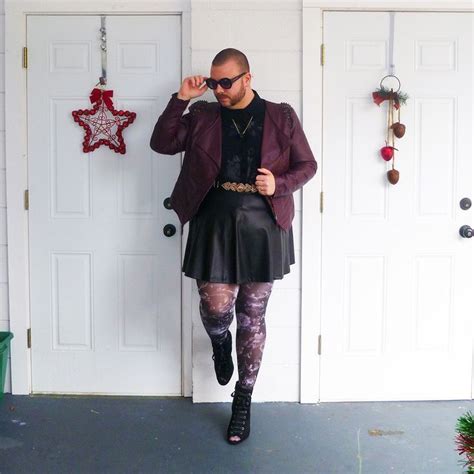 His Black Dress This Blog Makes Me So Happy Fat Fashion Plus Size Fashion Butch Fashion