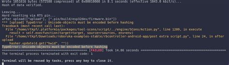TypeError Unicode Objects Must Be Encoded Before Hashing While