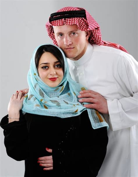 Premium Photo Arabic Couple Wife And Husband