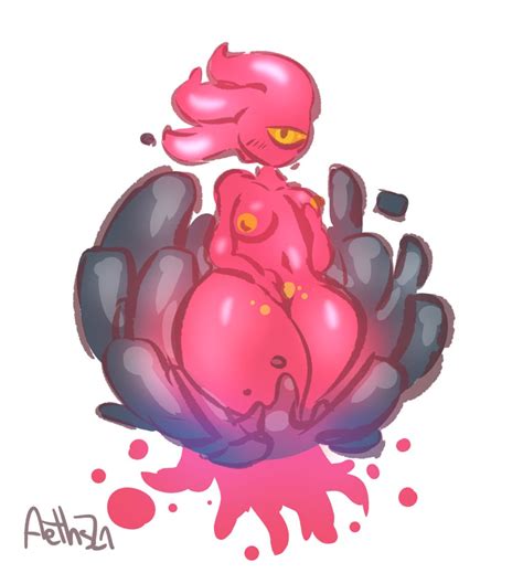 Rule 34 Aeths21 Blush Brimstone Elemental Calamity Mod Cum Cyclops Fire Holding Breast