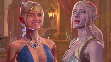 Will Shadowheart Agree To Engage In A Foursome With The Drow Twins Baldurs Gate 3 Youtube