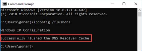 OMNIBUSCODE Network How To Flush DNS Cache Locally In Windows