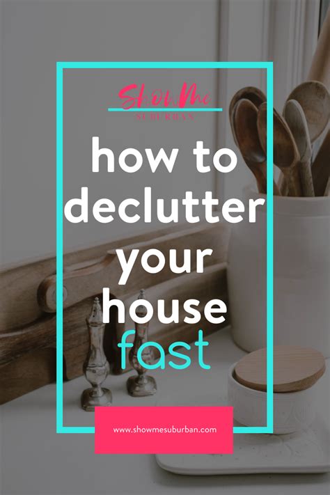 how to declutter your house fast declutter your home declutter cleaning printable