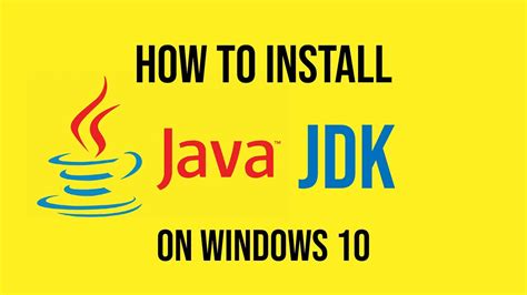 How To Install Java On Windows Update Java Home Jdk