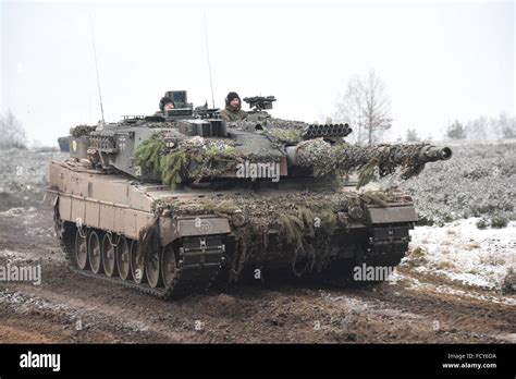 Leopard 2A6 Main Battle Tank Of 2nd Company 393rd Armor Battalion