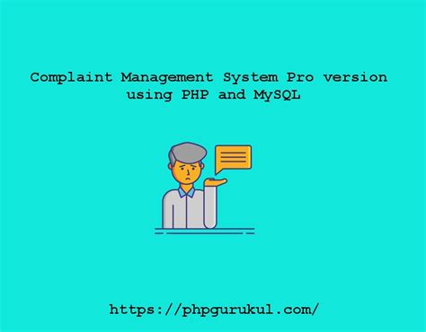 complaint management system pro version using php and mysql pro version management opera