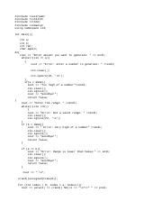 Assignment 5b Cpp Include Iostream Include Cstdlib Include Ctime