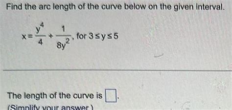 [answered] find the arc length of the curve below on the given interval kunduz