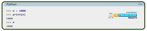 how to use variables in python the engineering projects