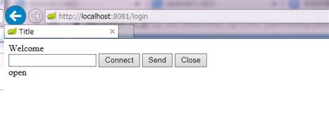 html5 springboot websocket的简单实现 csdn博客