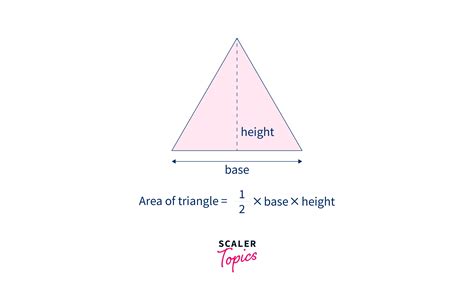 c program to find area of triangle scaler topics