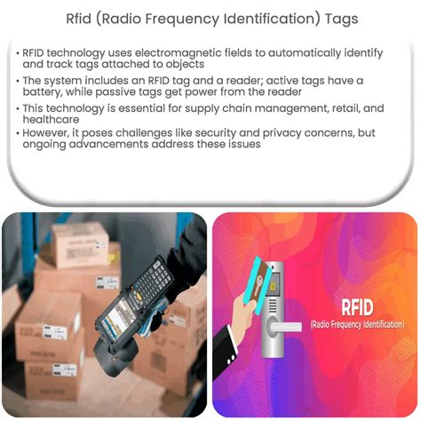 RFID Radio Frequency Identification Tags How It Works Application