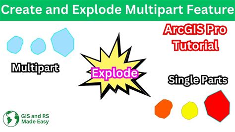ArcGIS Pro Multipart To Single Part Explode Tool ArcGIS Pro