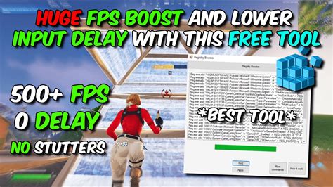 DRASTICALLY Increase Fps And Lower Input Delay With This Free Tool