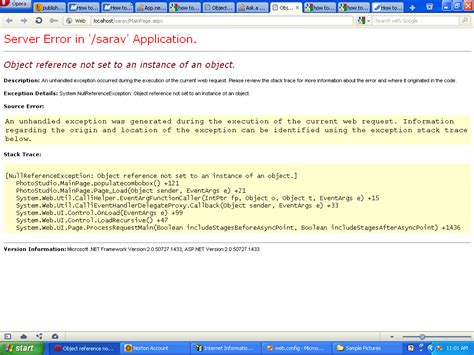 how to error in manage stack overflow