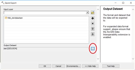 How To Create A GeoJSON File In ArcMap Tygron Support Wiki