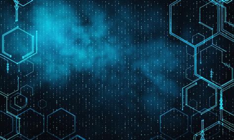 premium photo abstract binary code background