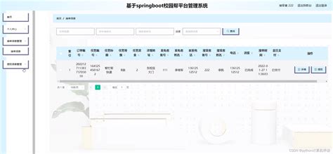 springboot java php node python基于springoboot的校园帮互助平台管理系统【计算机毕设】 csdn博客