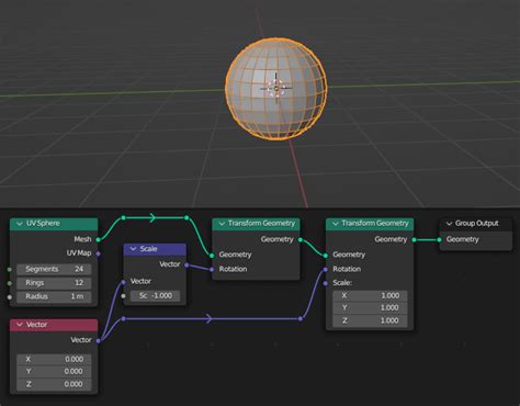 Geometry Nodes How To Make The Instances Scale To Follow The Base