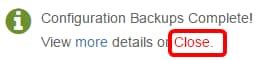Backup And Restore Configuration Settings And Update Firmware Using The